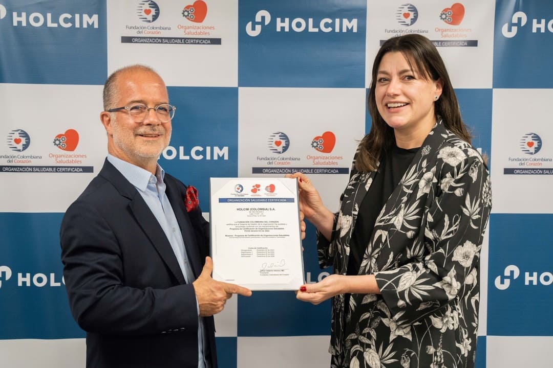 La Fundación Colombiana del Corazón le otorga a Holcim el certificado ...