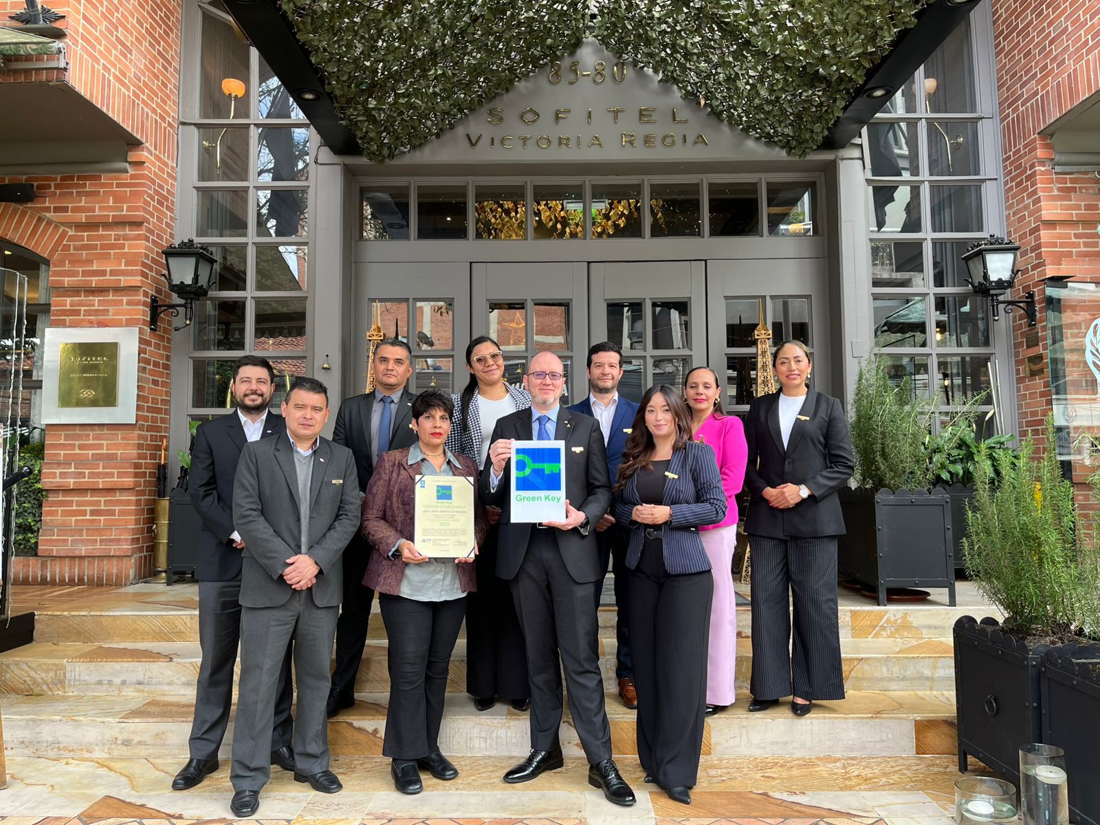 Sofitel Bogotá Victoria Regia se certificó en Green Key - La Nota Económica